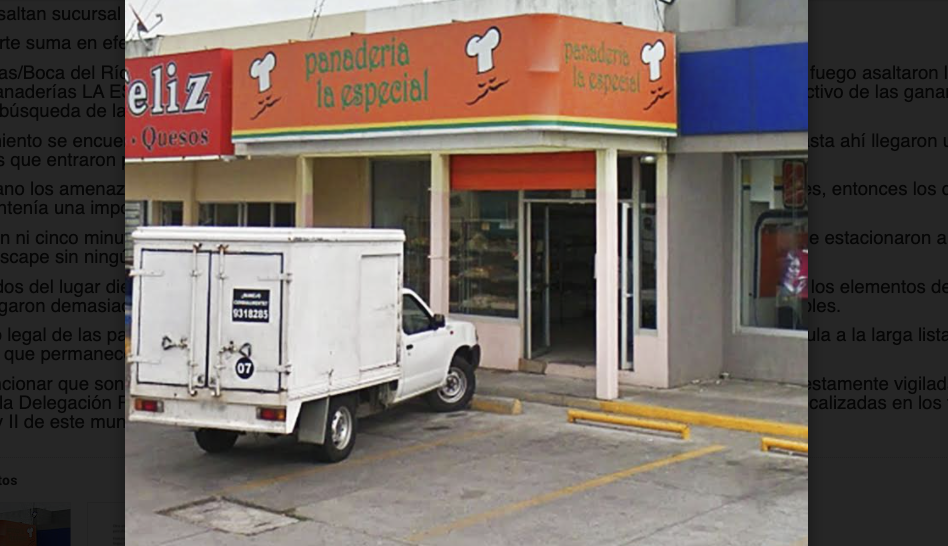 Hampones asaltan sucursal de la cadena de panaderías La Especial en Las ... Hampones asaltan sucursal de la cadena de panaderías La Especial en Las ...